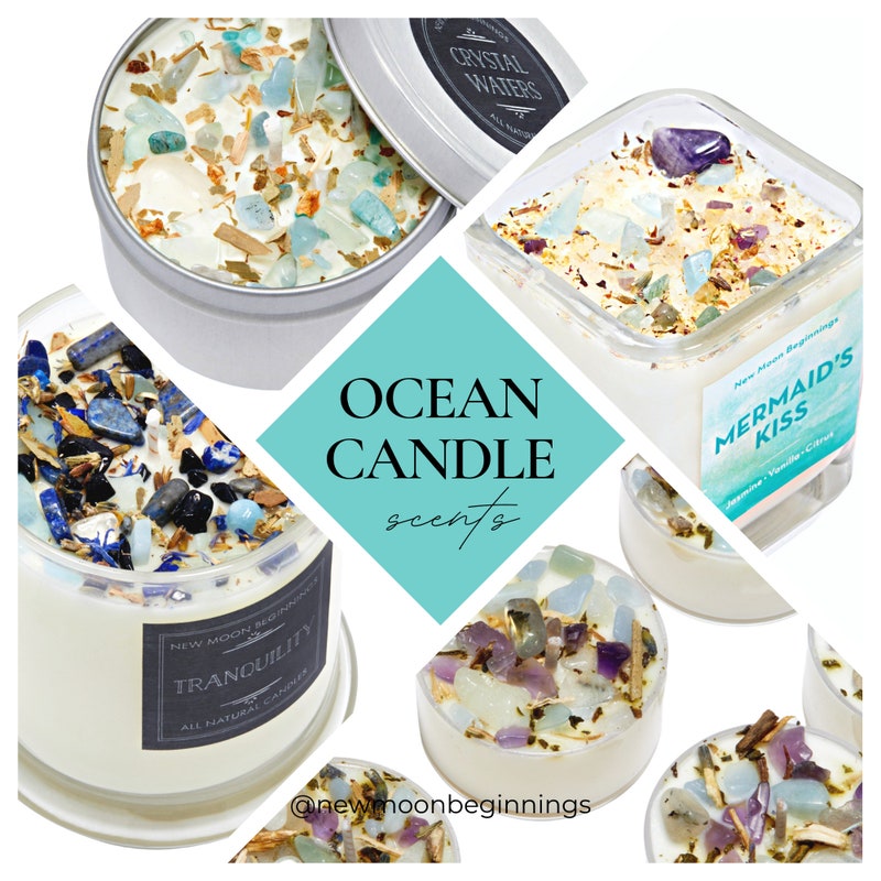 Ocean Candle - Etsy