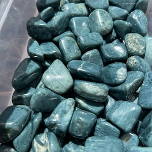 RARE Blue Jade Grade AA Tumbled Stone - Multiple Sizes Available ...