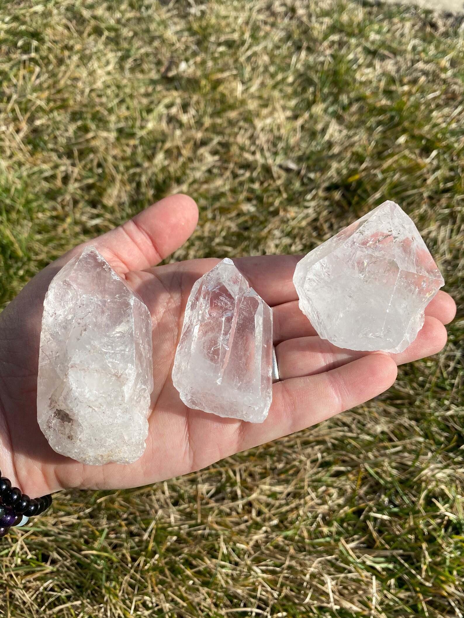 Clear Quartz Crystal Point Grade AB Quartz Raw Quartz - Etsy Australia
