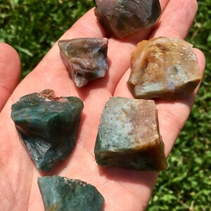 Raw Bloodstone Crystal - Bloodstone Raw - Rough Bloodstone Gemstone ...
