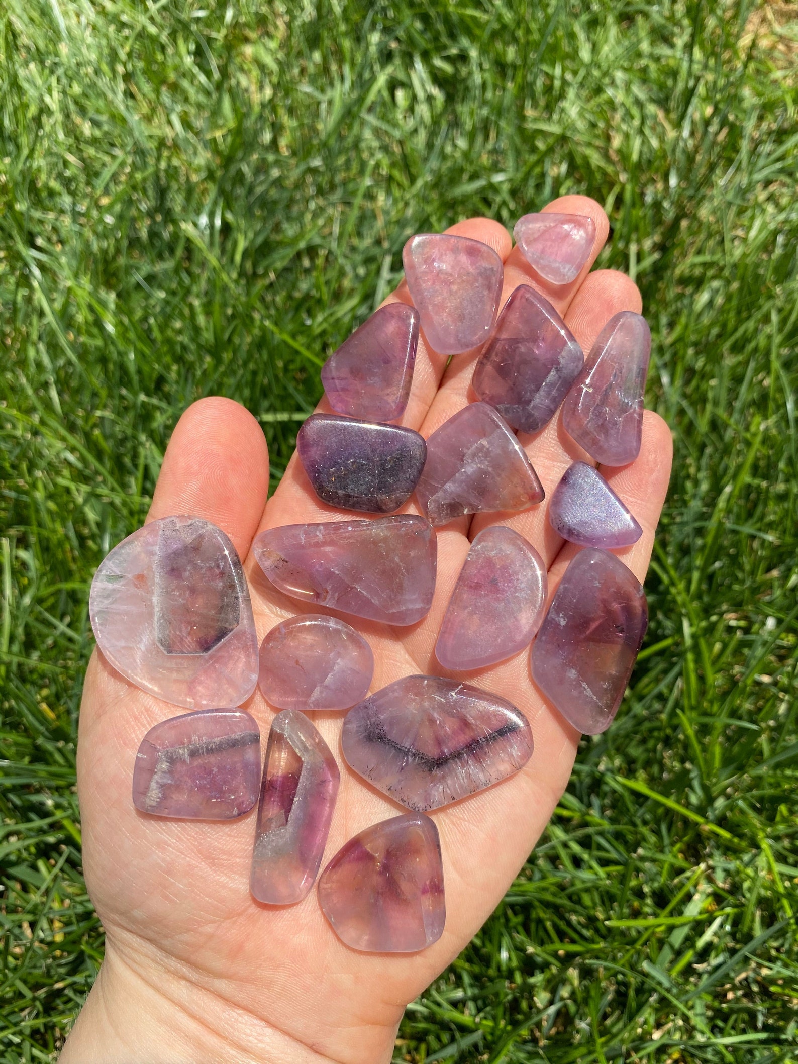 Auralite 23 Crystal Slice Auralite 23 Stone Slice Raw - Etsy