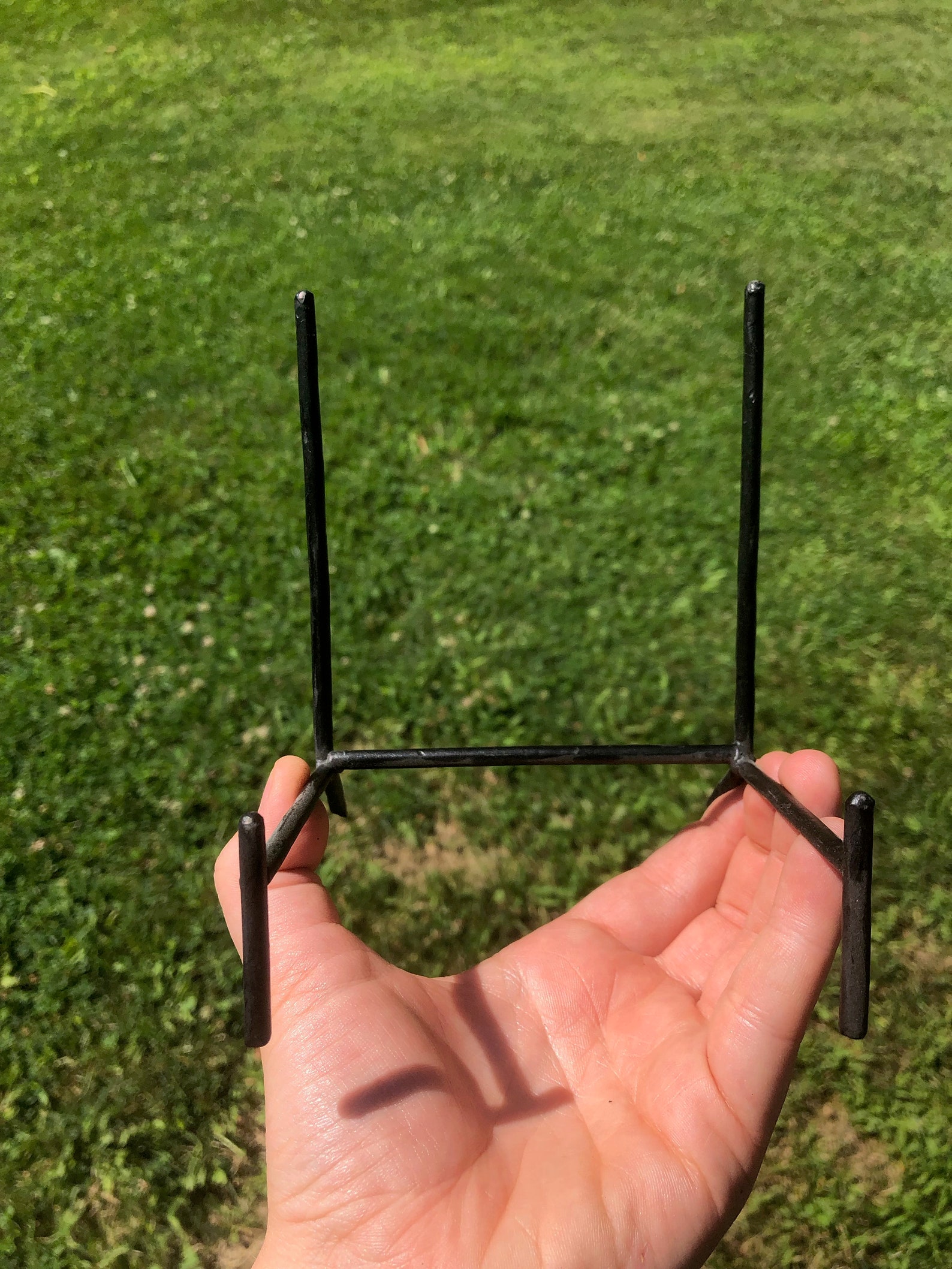 Metal Stand Agate Stand Medium Size Crystal and Stone | Etsy