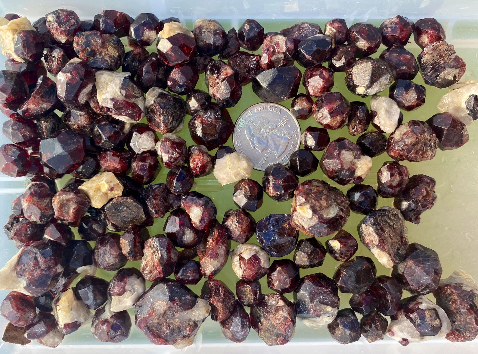 Raw Garnet Chunks A Grade Red Garnet Stone Raw Garnet - Etsy