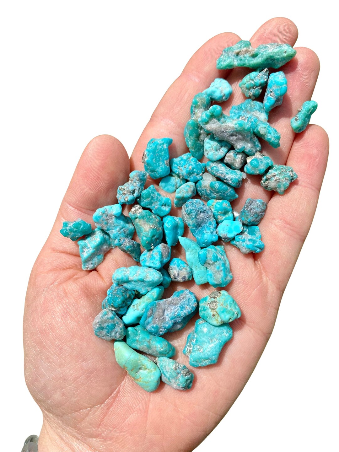 Rough Turquoise Stone 0.2 1.3 Grade A Campitos Mexico Raw Turquoise ...