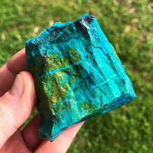 Raw Chrysocolla Stone From Peru - Rough Chrysocolla - Raw Stones ...
