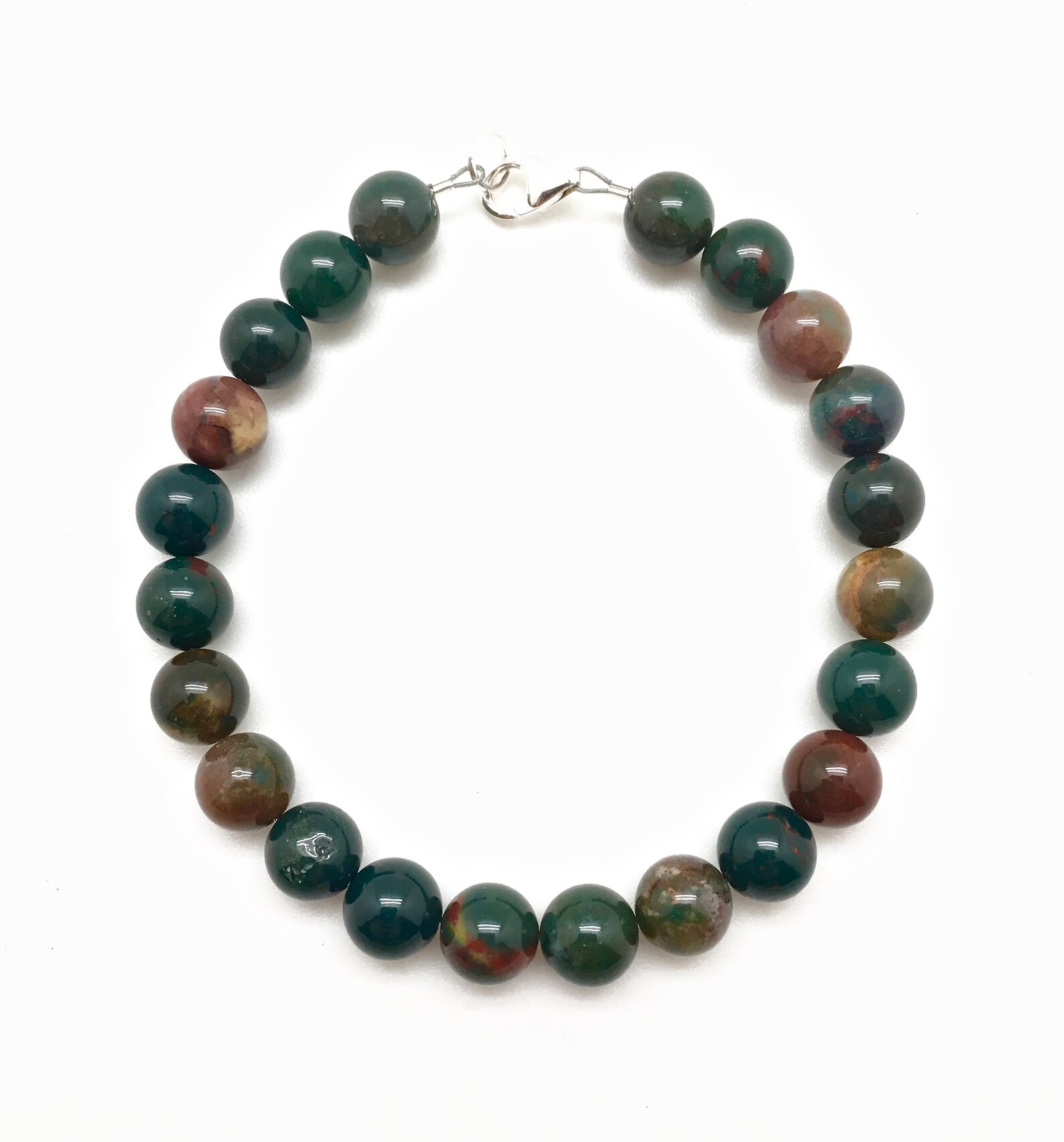 Bloodstone Bloodstone Bracelet Healing Crystal Bracelet | Etsy