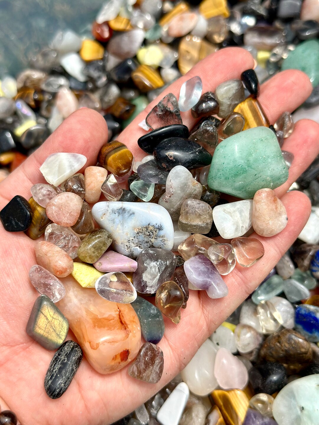 Crystal Confetti Scoop - Mystery Crystals - Random Bag of Crystals ...