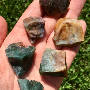 Raw Bloodstone Crystal - Bloodstone Raw - Rough Bloodstone Gemstone ...