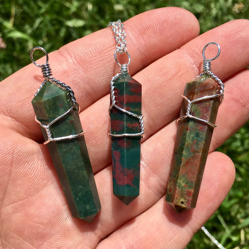 Bloodstone Jewelry - Etsy