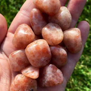 Sunstone Tumbled Crystal - Multiple Sizes Available - Polished Sunstone ...
