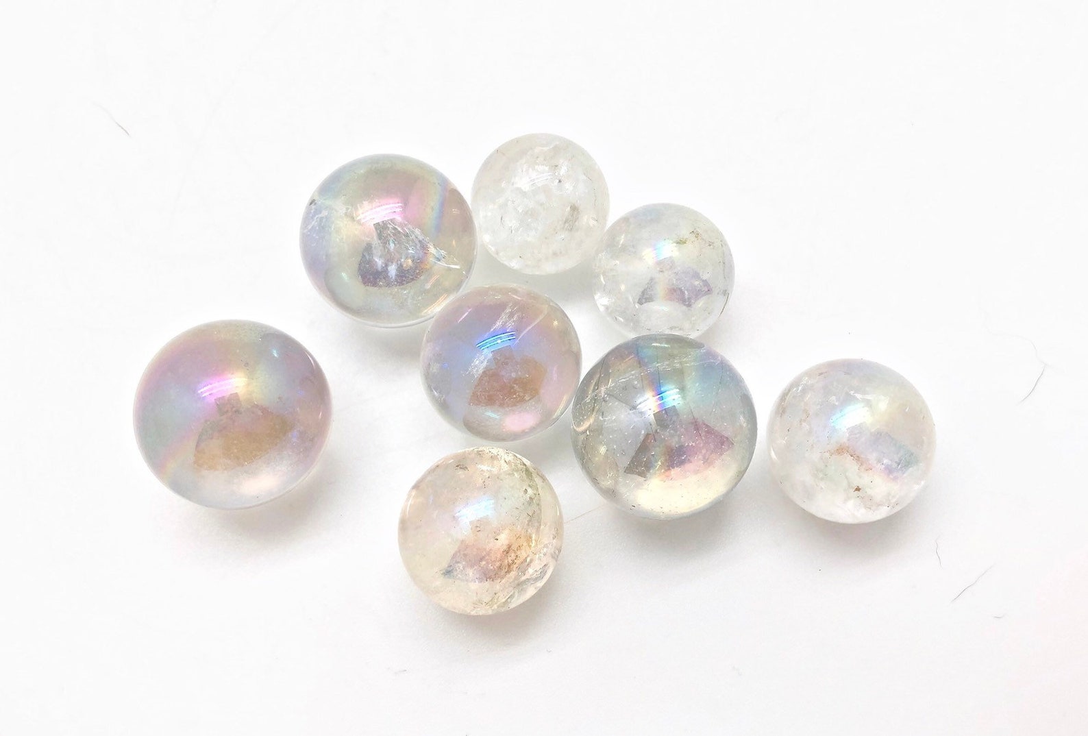 Angel Aura Quartz Sphere Angel Aura Quartz Crystal Sphere | Etsy