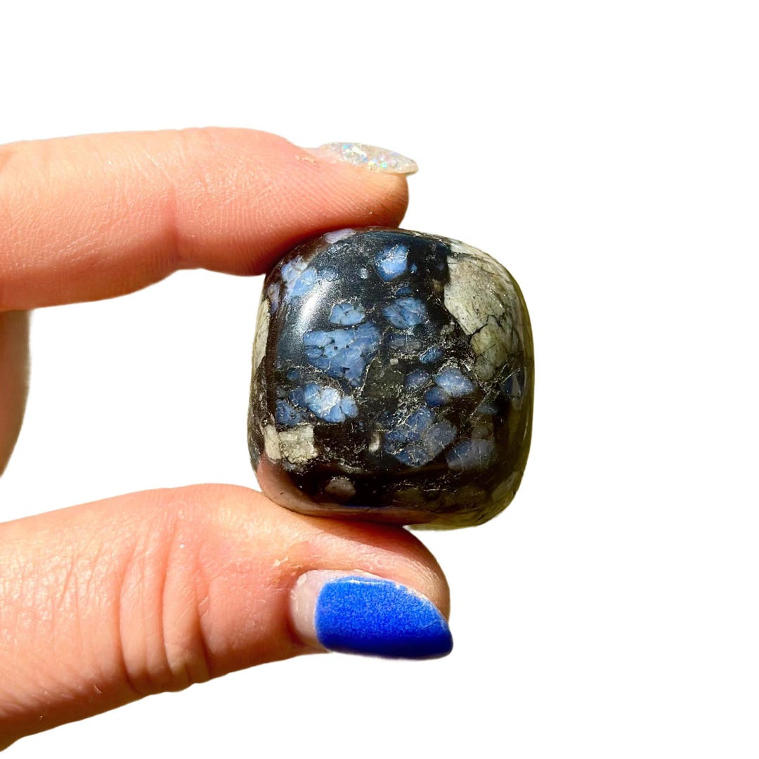 Blue Que Sera Stone (0.25"- 1.75") Tumbled Que Sera Stone - Blue Que ...