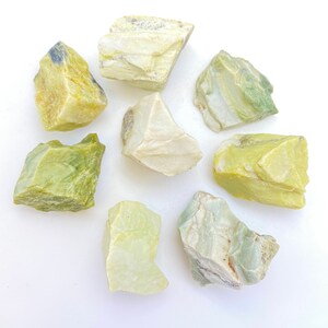 Raw Serpentine Stone (1" - 2") - New Jade Stone - Rough Serpentine ...