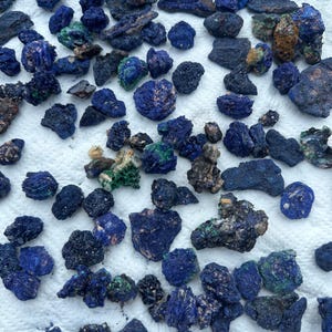 Raw Azurite Crystal - Rough Azurite Malachite Stone - Raw Azurite ...
