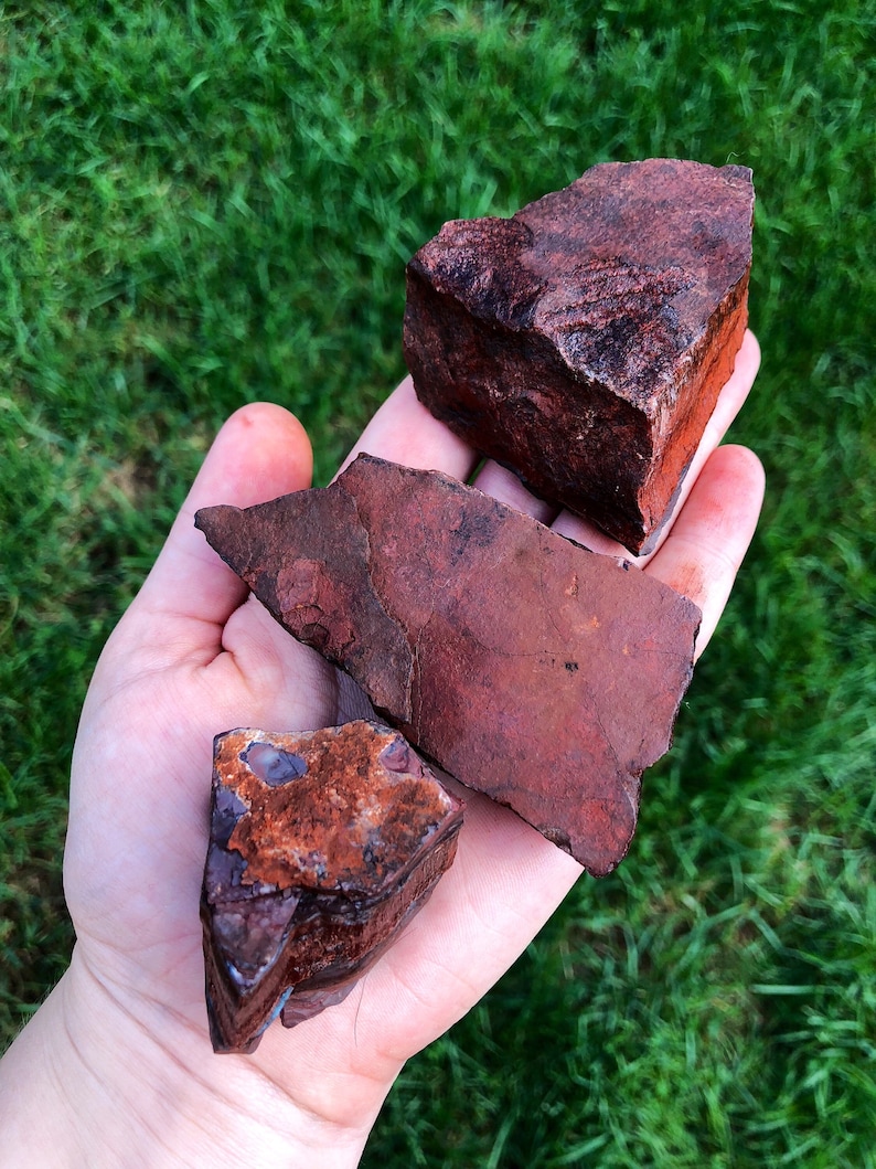 Raw Red Tiger Eye Stone rough red Tigers eye stone healing | Etsy