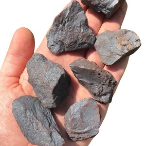 Raw Hematite Stone - Hematite - Rough Hematite Crystal - Crystals ...