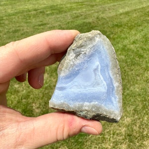 Raw Blue Lace Agate - High Quality Crystal Agate - Rough Blue Lace ...