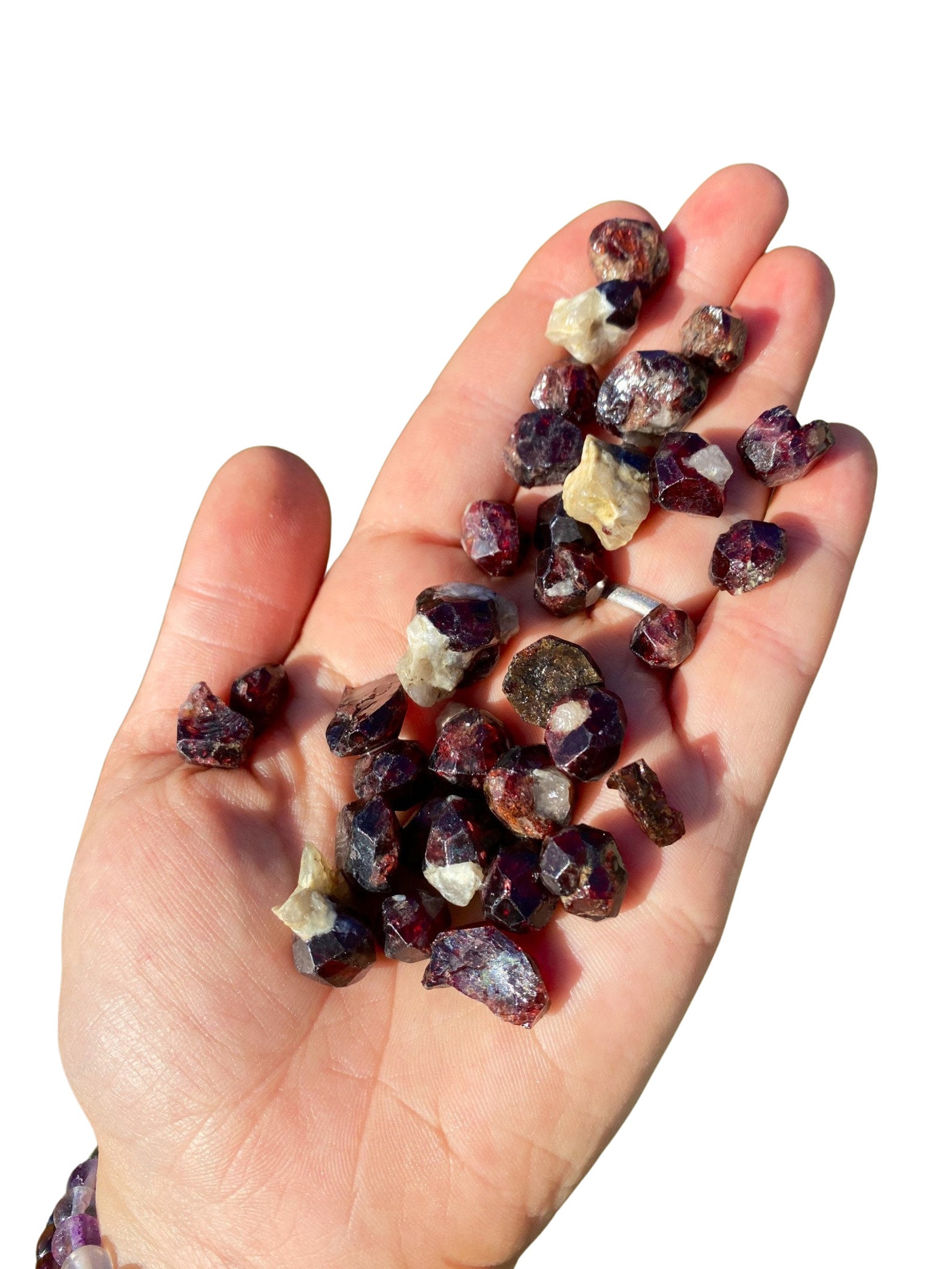 Raw Garnet Chunks A Grade Red Garnet Stone Raw Garnet - Etsy