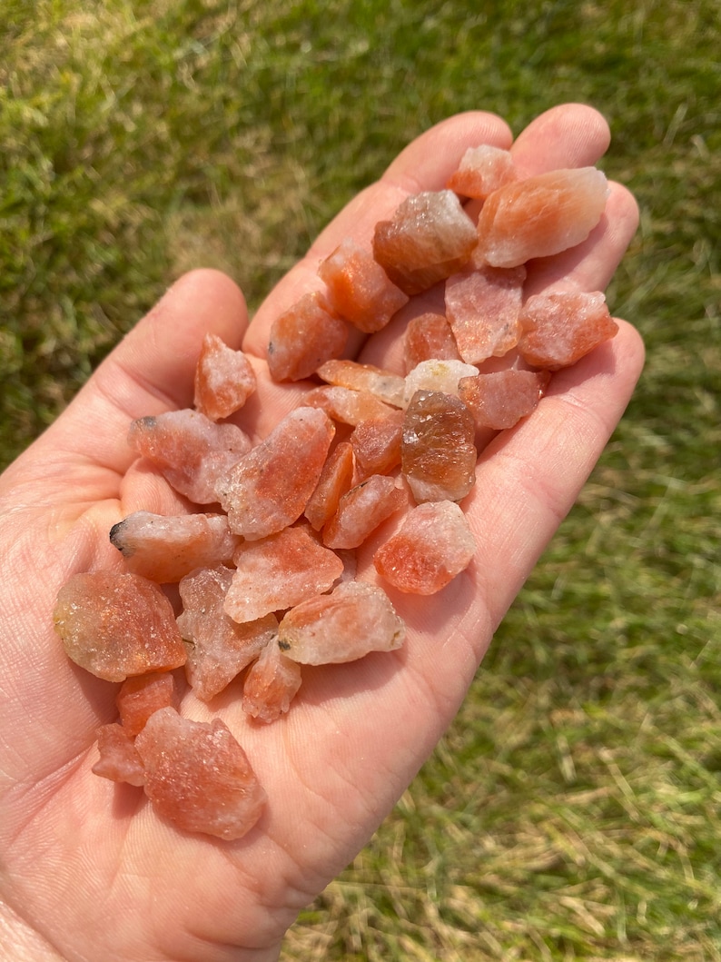 Raw Sunstone Crystal Grade AAA Raw Sunstone Stone Rough - Etsy