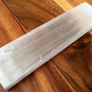 Selenite Plate - Selenite Crystal - Selenite Slab - Selenite Rectangle - White Selenite ...