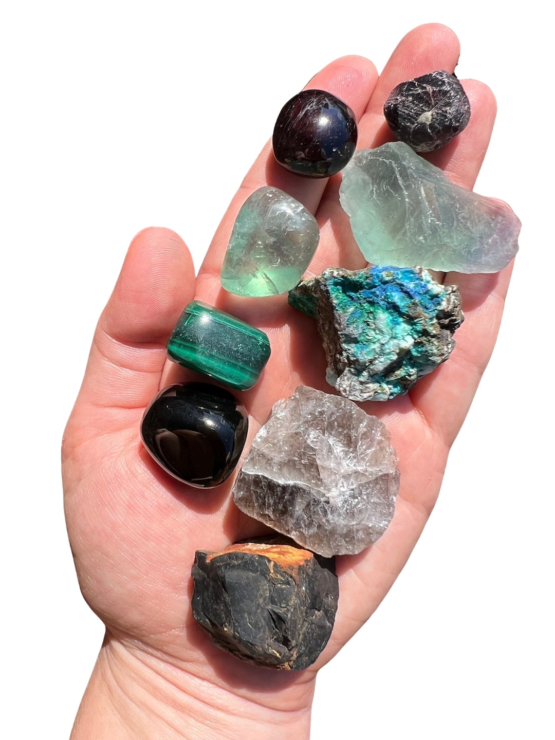 Capricorn Crystal Set - Capricorn Zodiac Crystals - Capricorn ...