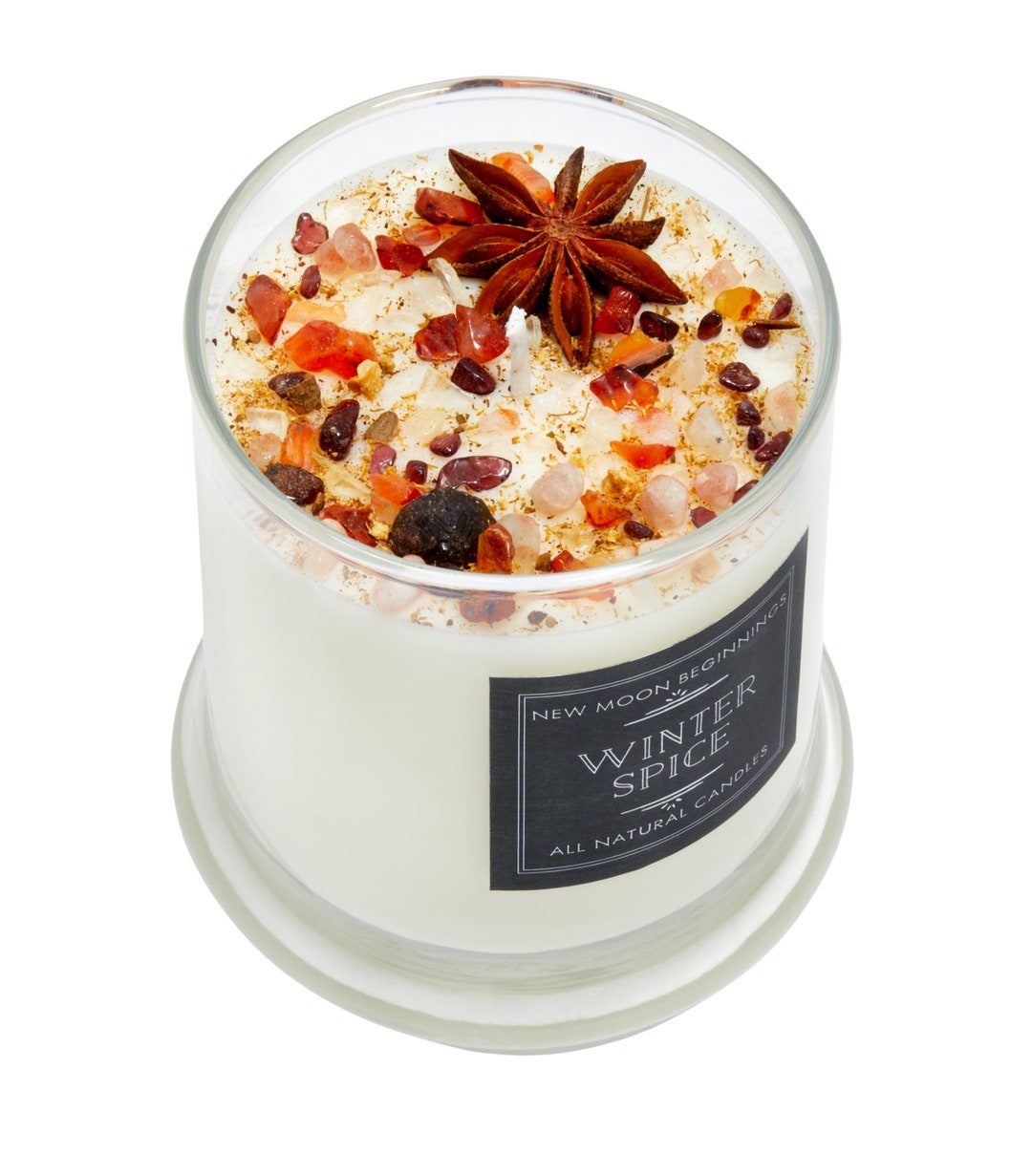 Winter Spice Candles Holiday Candles Orange Cinnamon Clove Candle Spicy ...