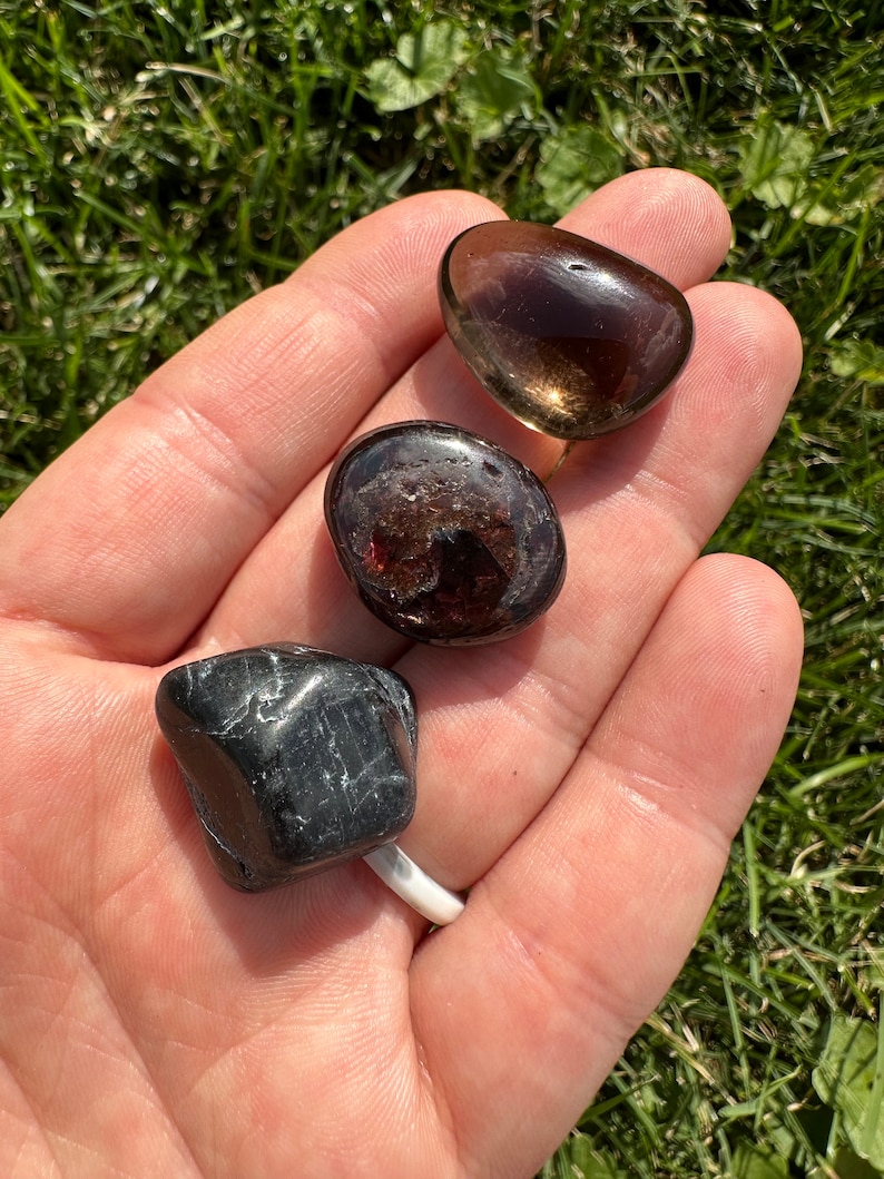 Root Chakra Stone Set - Crystals Set - Grounding Chakra Set - Muladhara ...