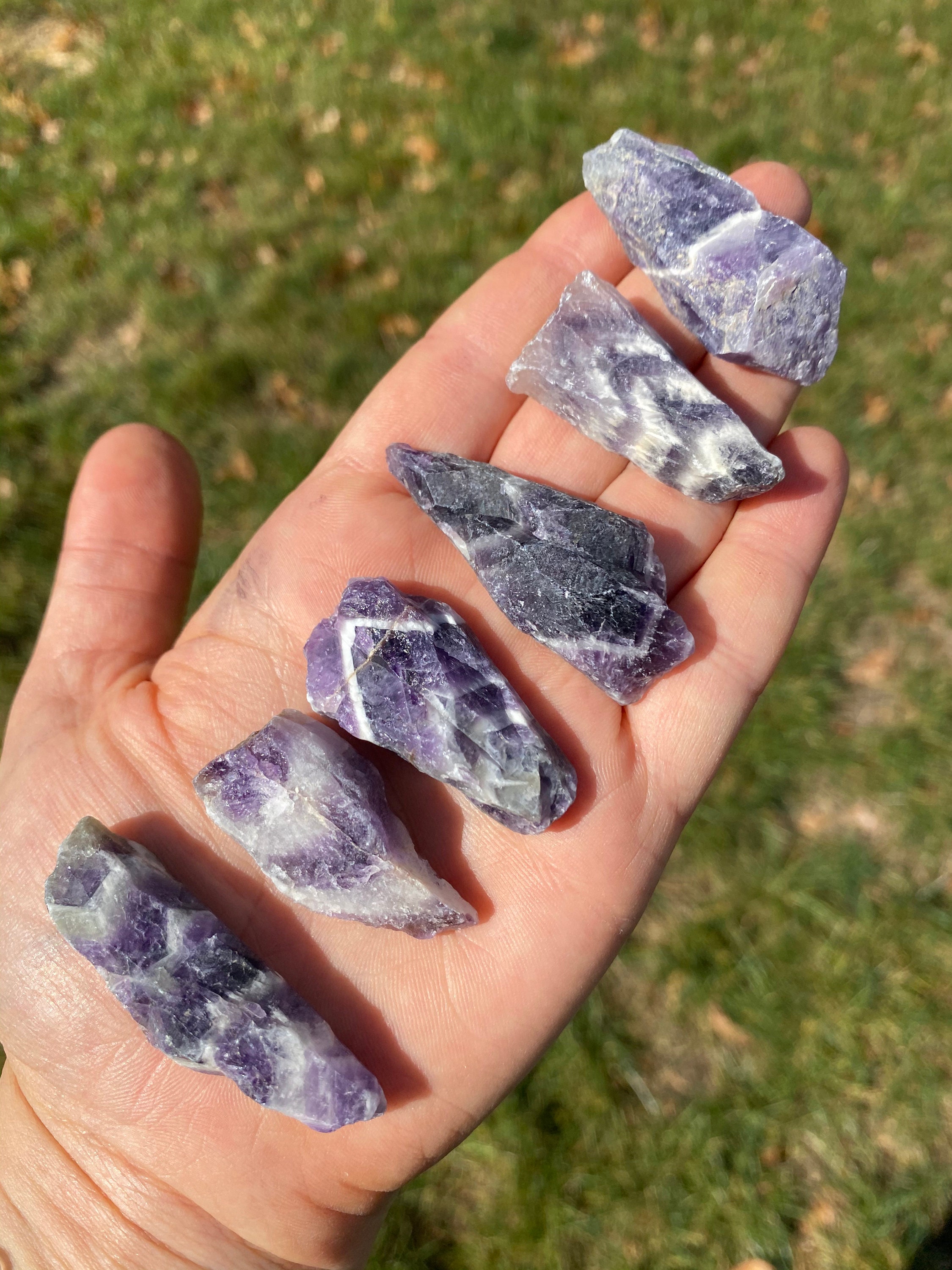 Raw Amethyst Crystal A Grade Natural Amethyst Amethyst | Etsy