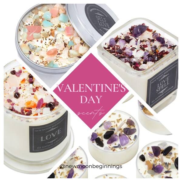Valentine Candles - Etsy