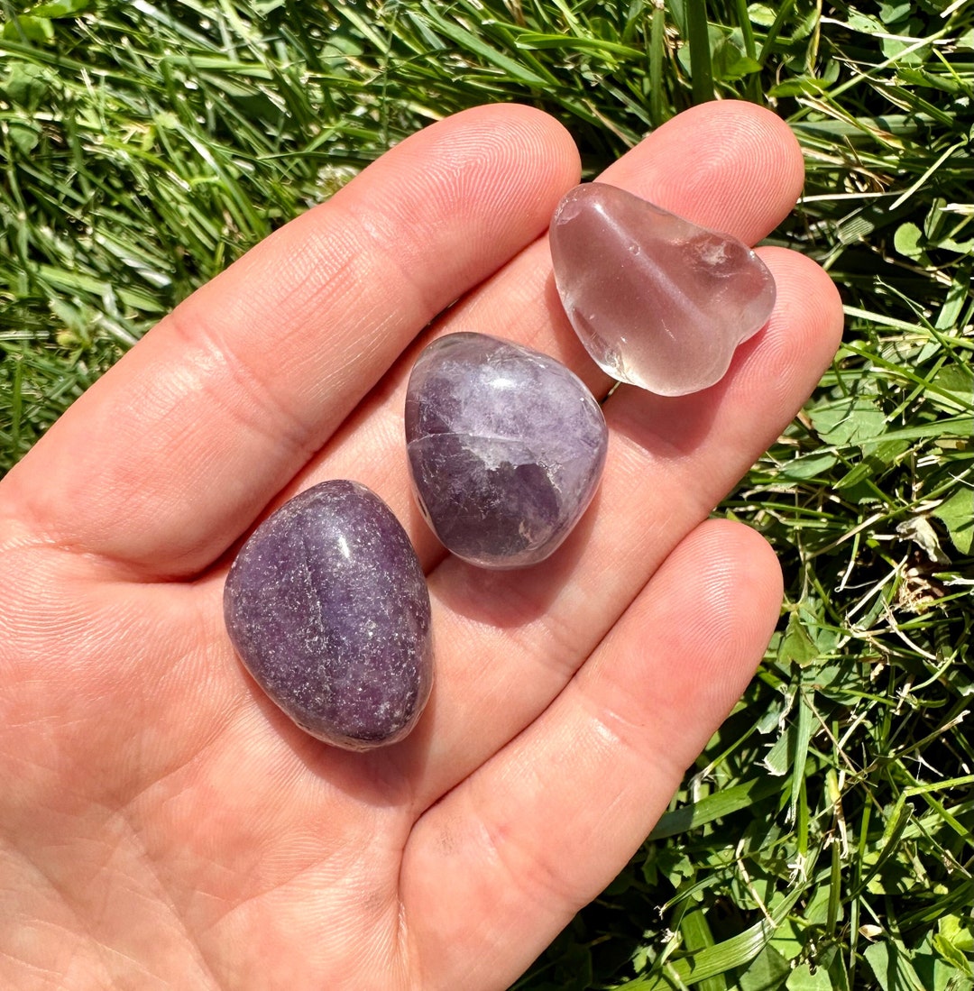 Attention & Focus Crystal Set - Healing Crystals and Stones - Tumbled ...