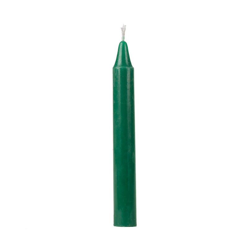 Green Candles - Etsy