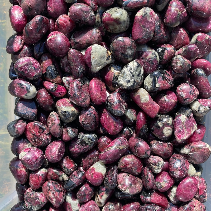 Eudialyte Tumbled Stone - Etsy