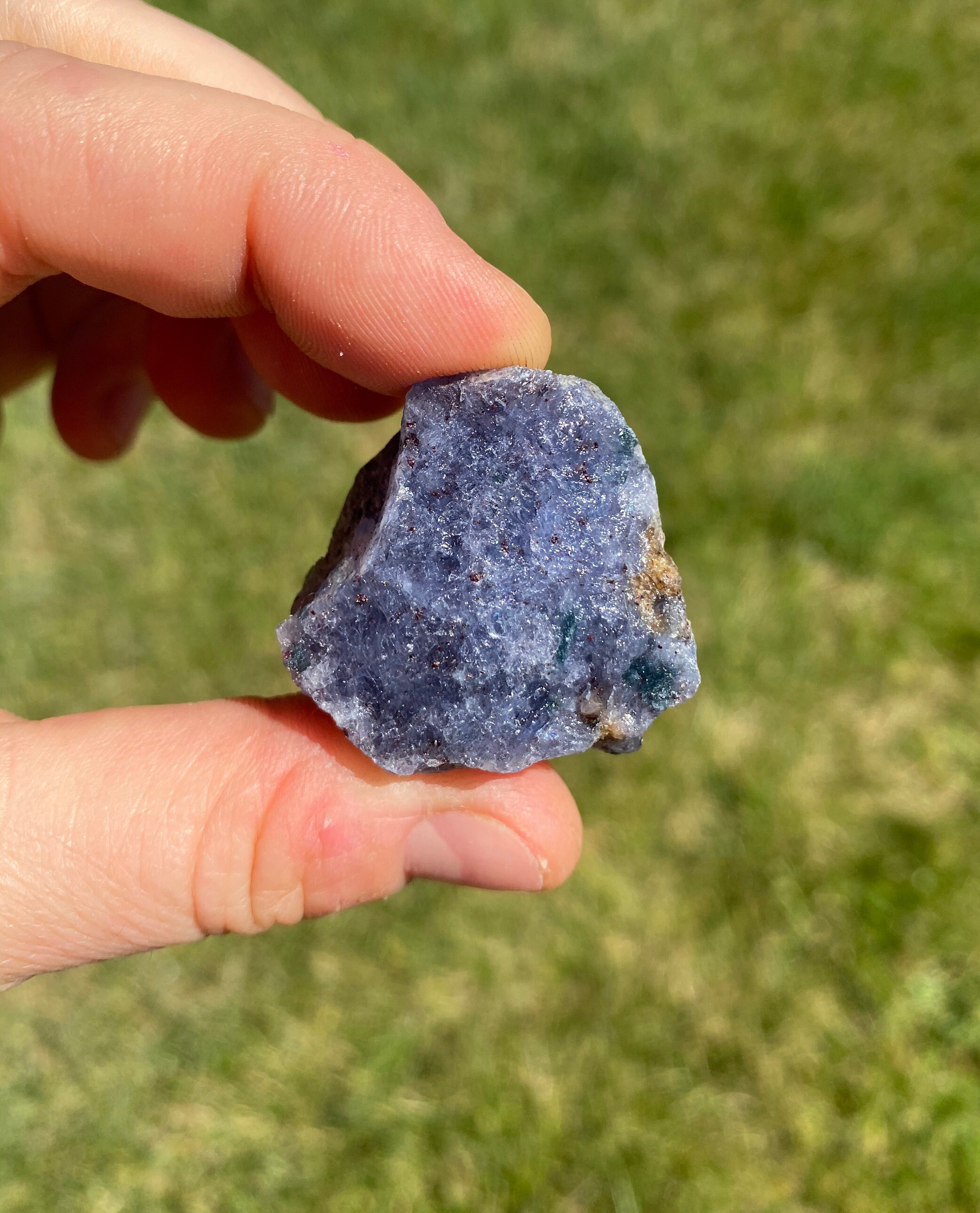 Raw Iolite Stone .5 to 2 Raw iolite Crystal | Etsy