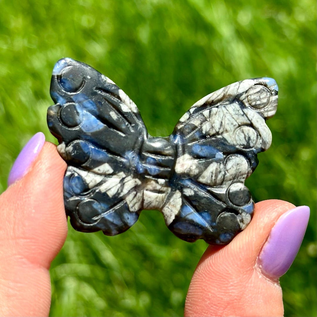 Que Sera Butterfly - Carved Que Sera Stone Butterfly - Que Sera ...