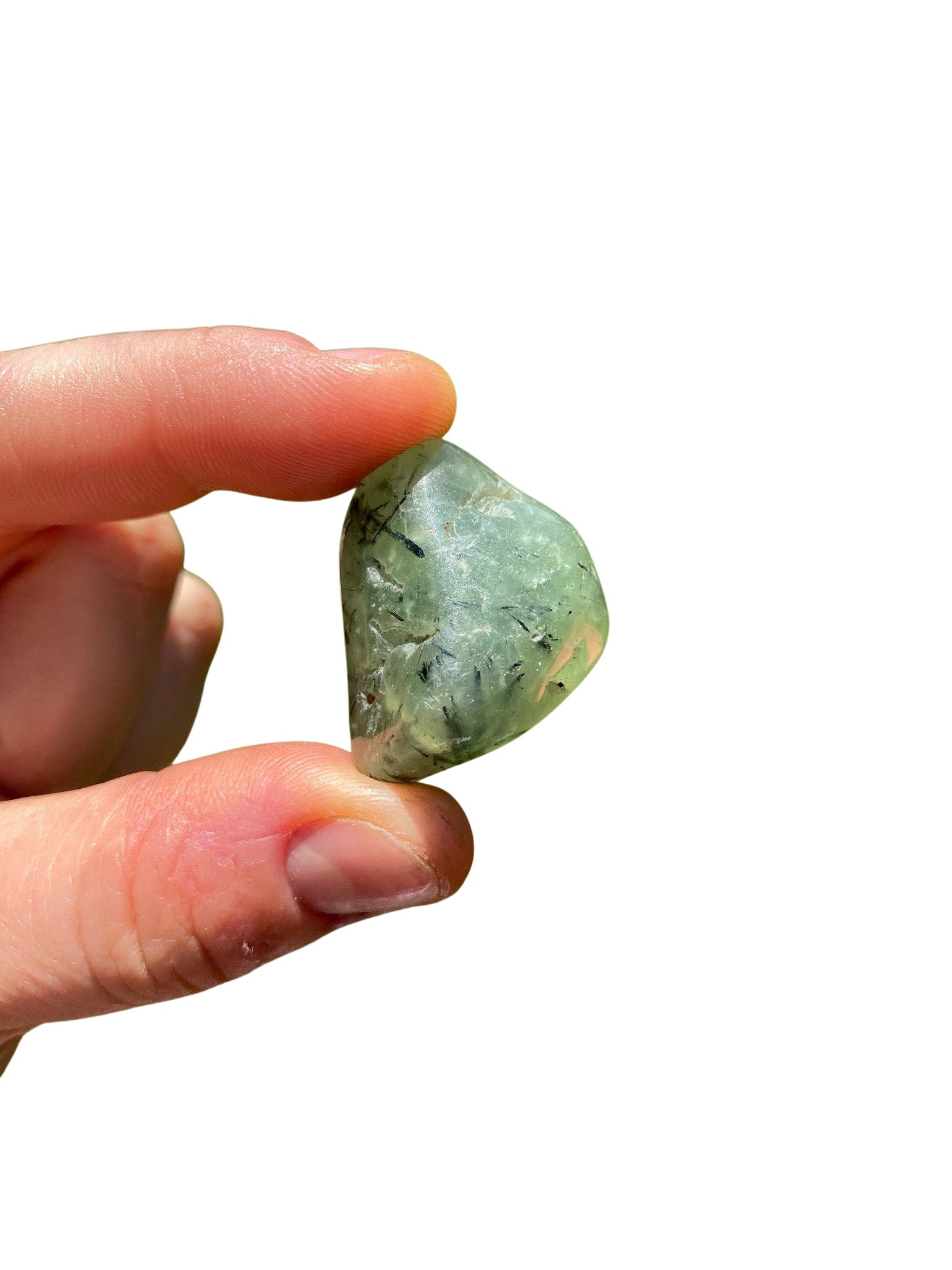 Prehnite Tumbled Stone Multiple Sizes Available Extra - Etsy