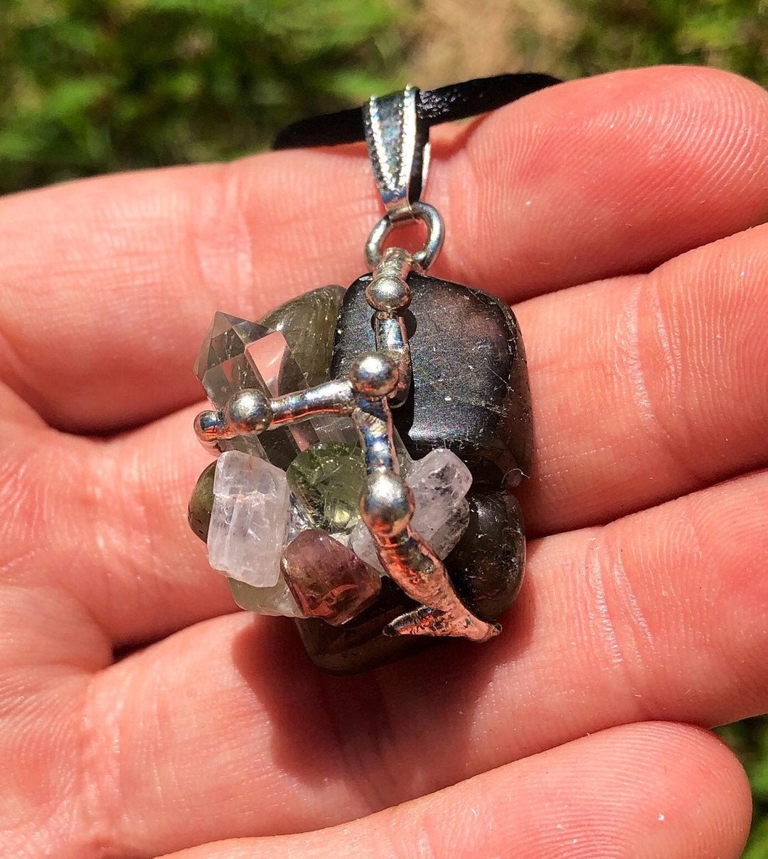 Spiritual Awakening Amulet - Beam of Light Necklace - Higher ...