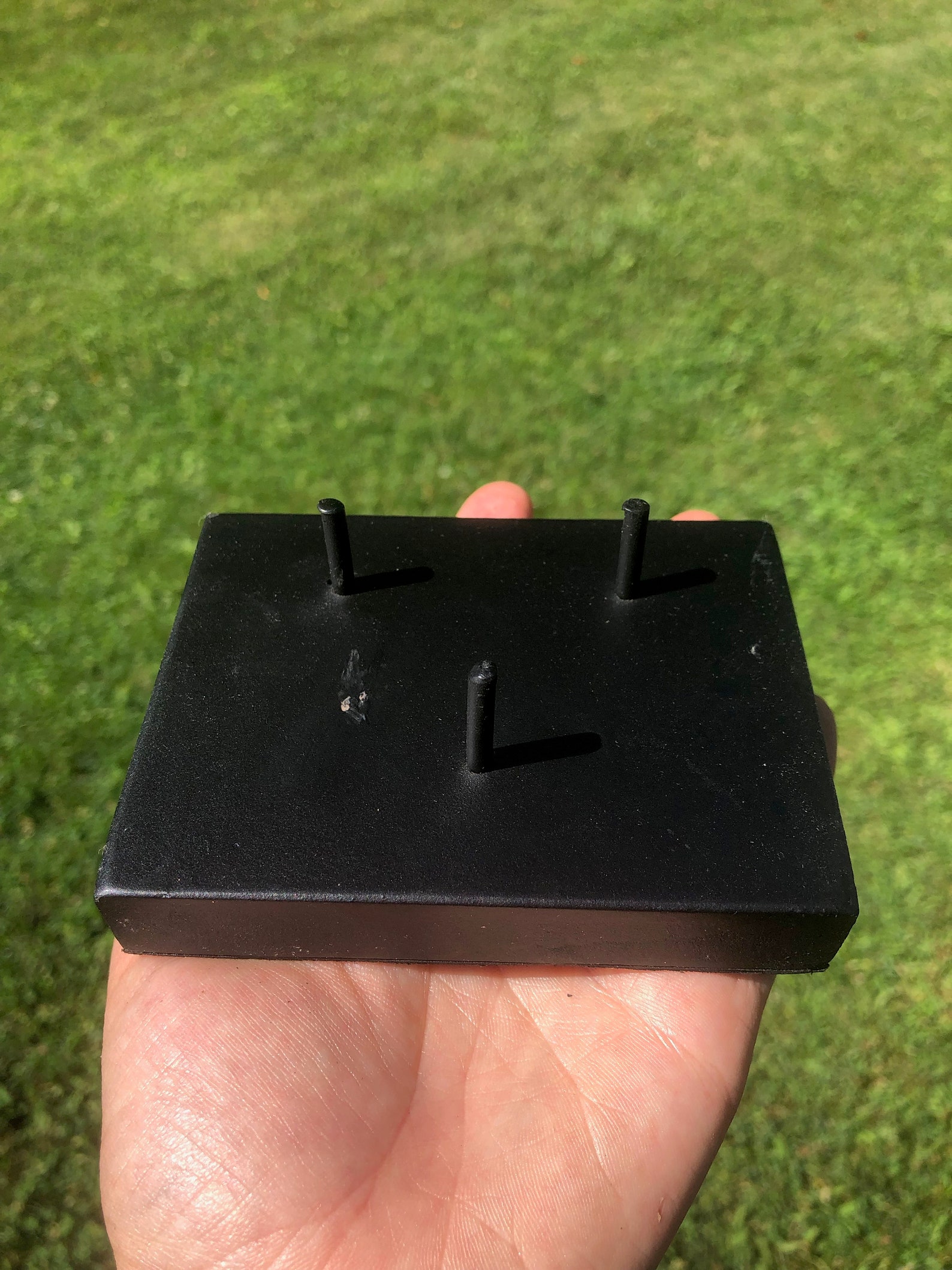 Metal Stand - 4" X 3.25" Base - Stone Stand Medium Size - Crystal and ...