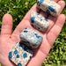 K2 Stone Tumbled - Azurite in Quartz - Tumbled K2 Blue Stone - Multiple ...