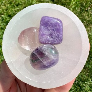 Attention & Focus Crystal Set - Healing Crystals and Stones - Tumbled ...