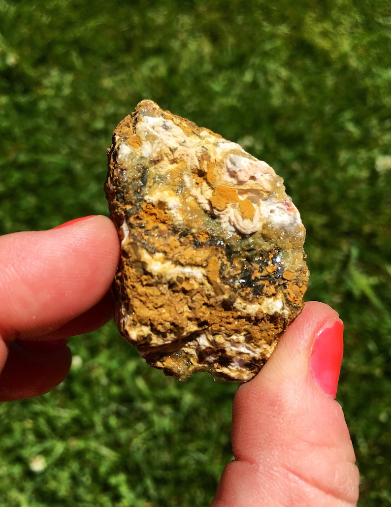 Raw Ocean Jasper Stone Raw Stones Orbicular Jasper - Etsy