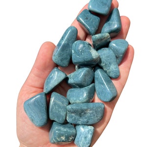 RARE Blue Jade Grade AA Tumbled Stone - Multiple Sizes Available ...