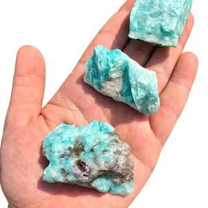 Raw Amazonite Crystal Raw Amazonite Stone Raw Amazonite - Etsy