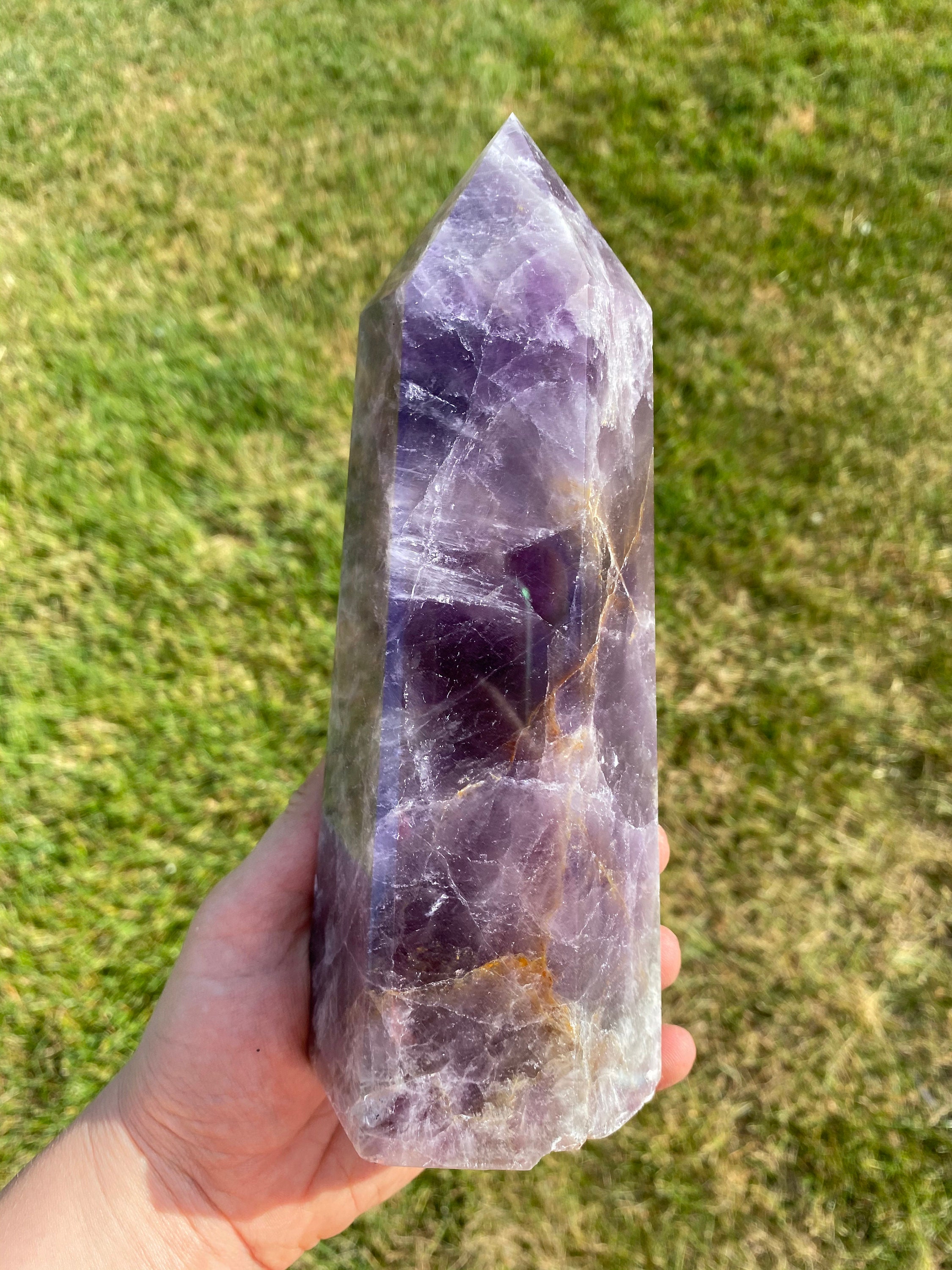 Gemstones Polished Amethyst Point Jewelry Making & Beading etna.com.pe