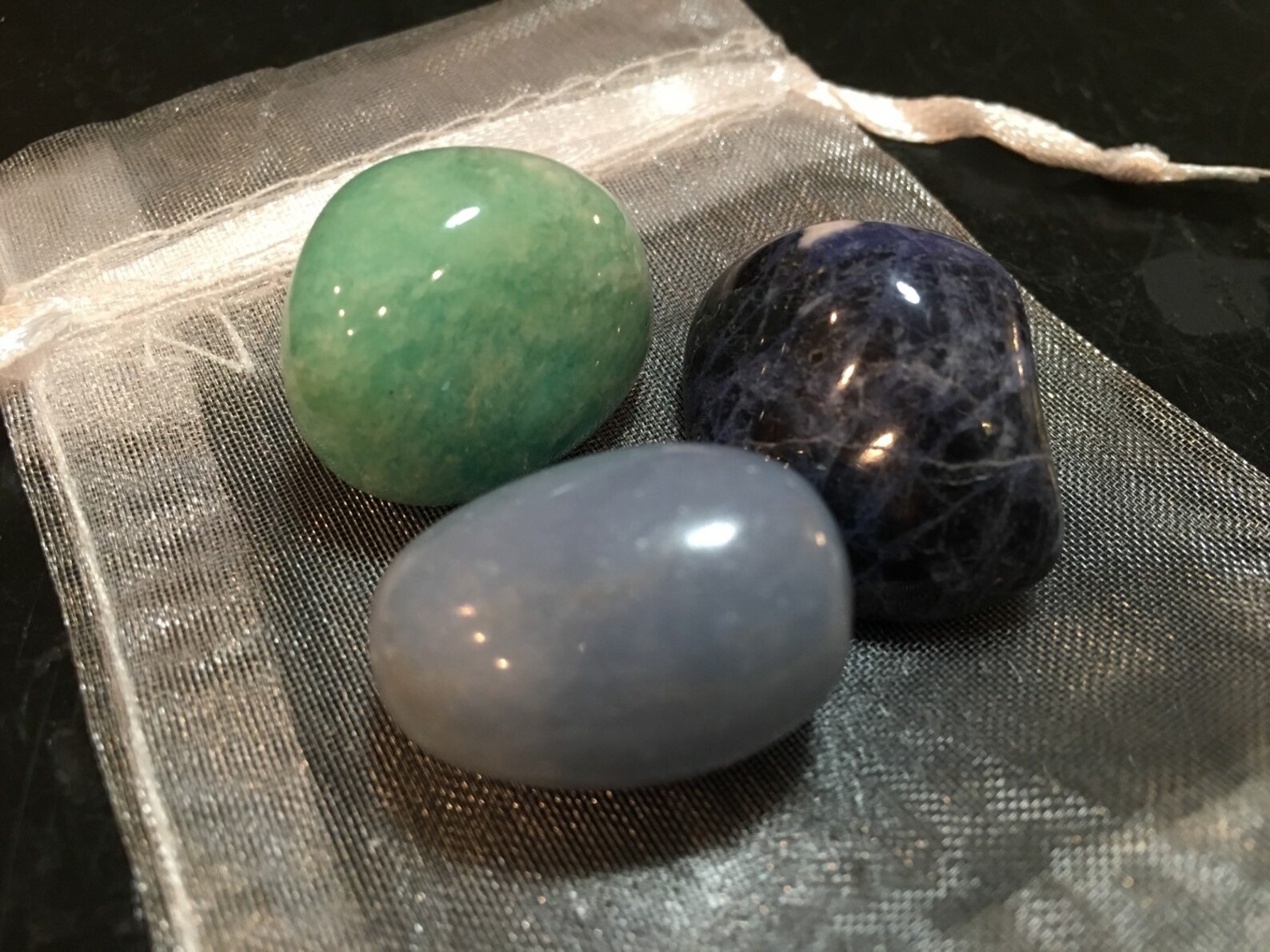 Happy & Peaceful Home Stone Set Feng Shui Sodalite | Etsy