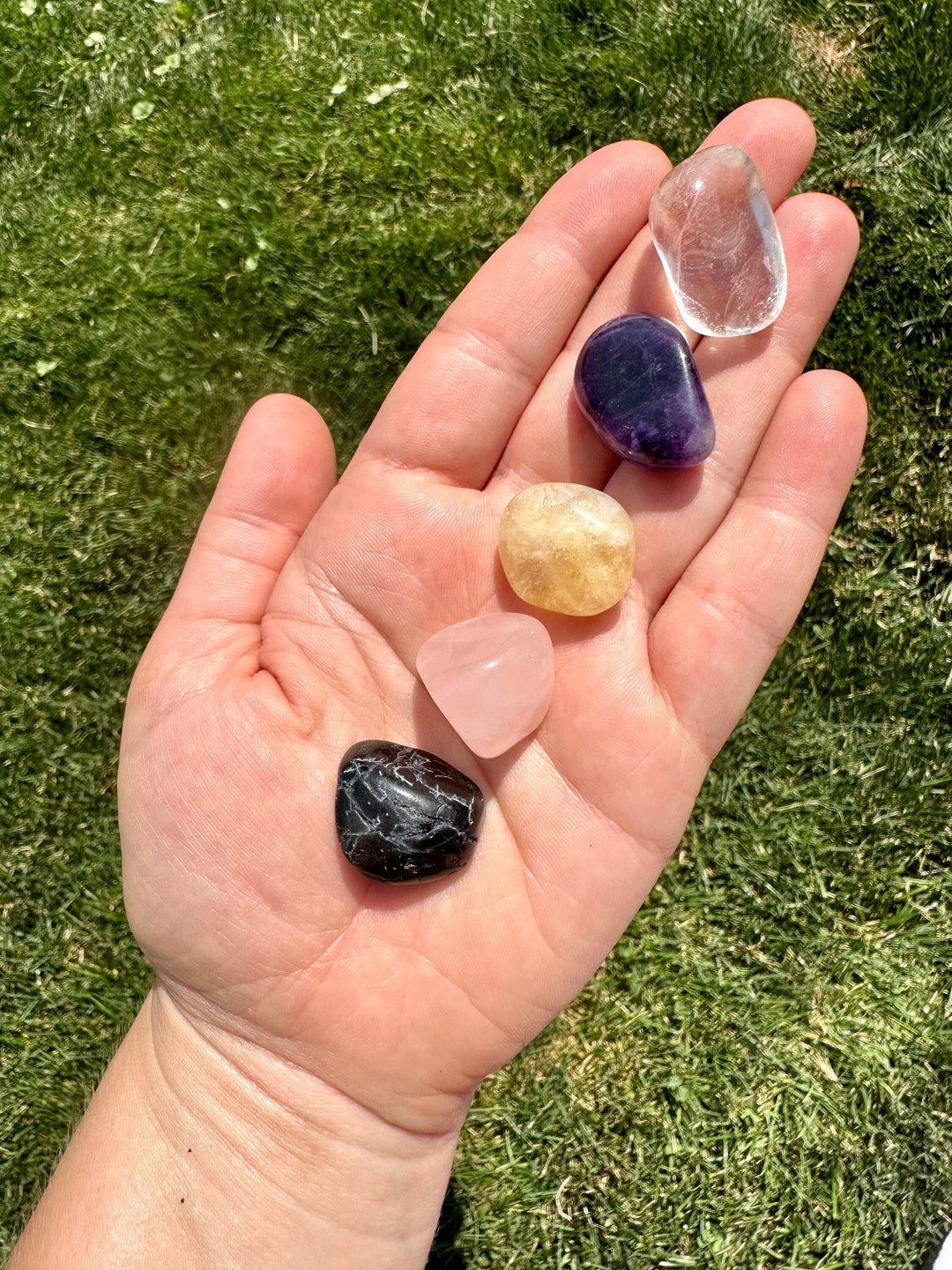 Crystal Starter Set - Metaphysical Crystal Starter Pack - Beginners Kit ...