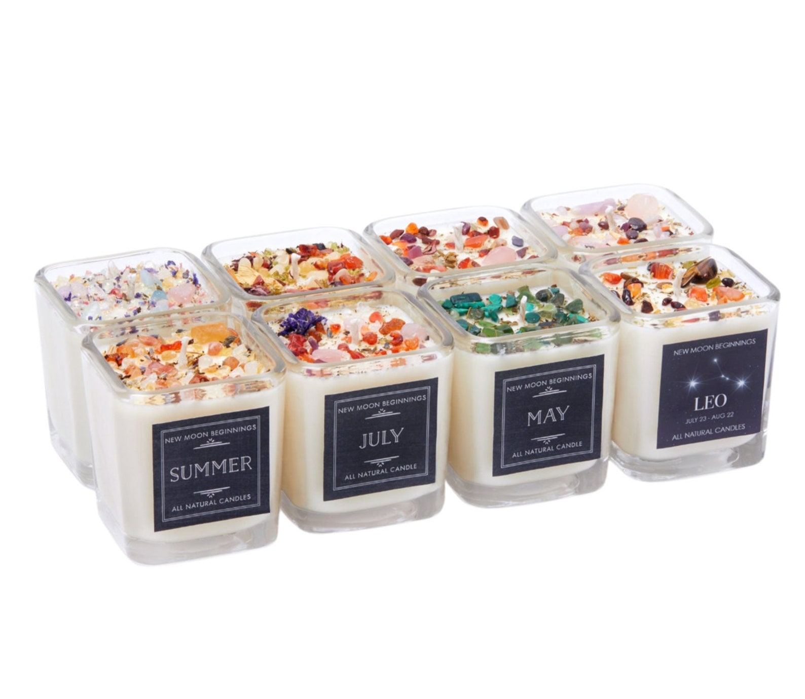Tropical Candles - Crystal Candles With Tropical Scents - Summer and ...