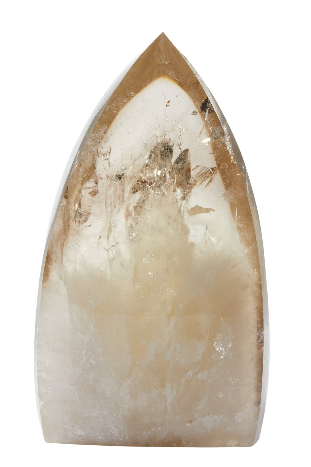 Citrine Point - Large Natural Citrine Crystal - Polished Citrine ...