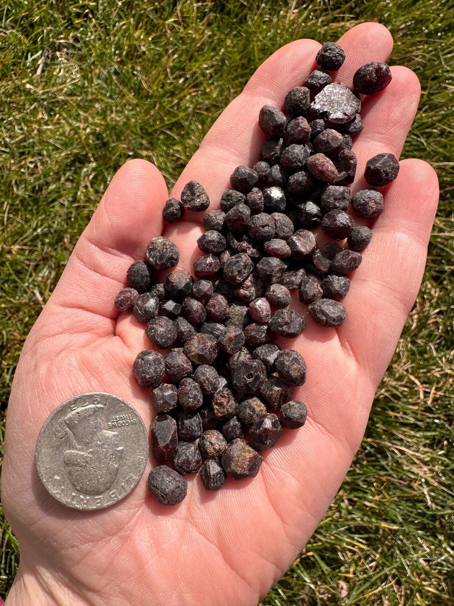 Raw Garnet Chunks Red Garnet Stone Raw Garnet Loose Stone Large Garnet ...
