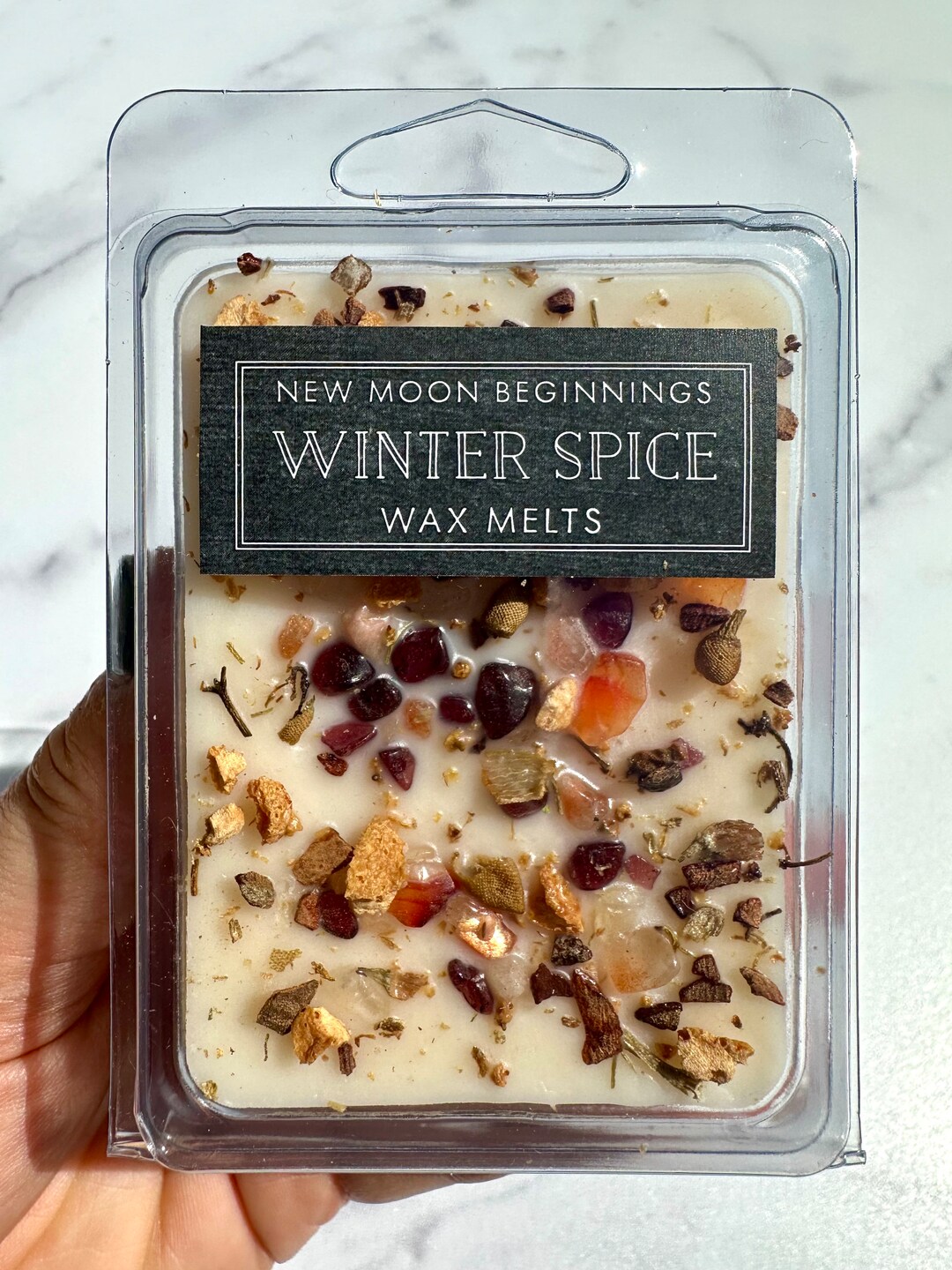 Winter Spice Wax Melts Crystal Wax Melt Winter Wax Melt Holiday Spice ...