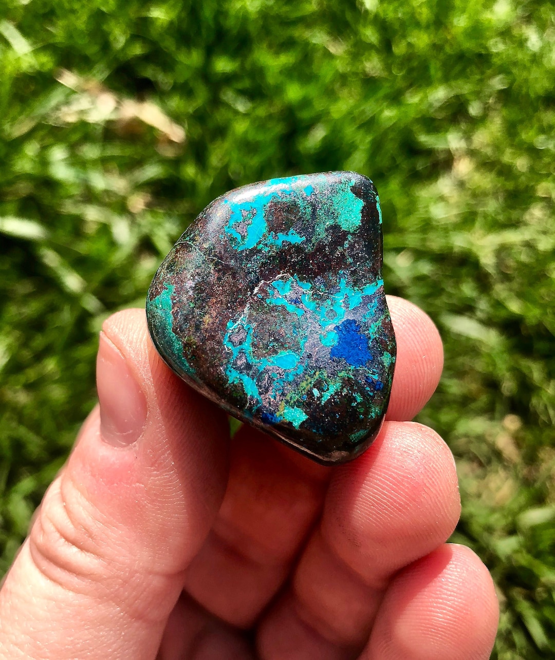 Shattuckite Chrysocolla Tumbled Stone - Multiple Sizes Available ...